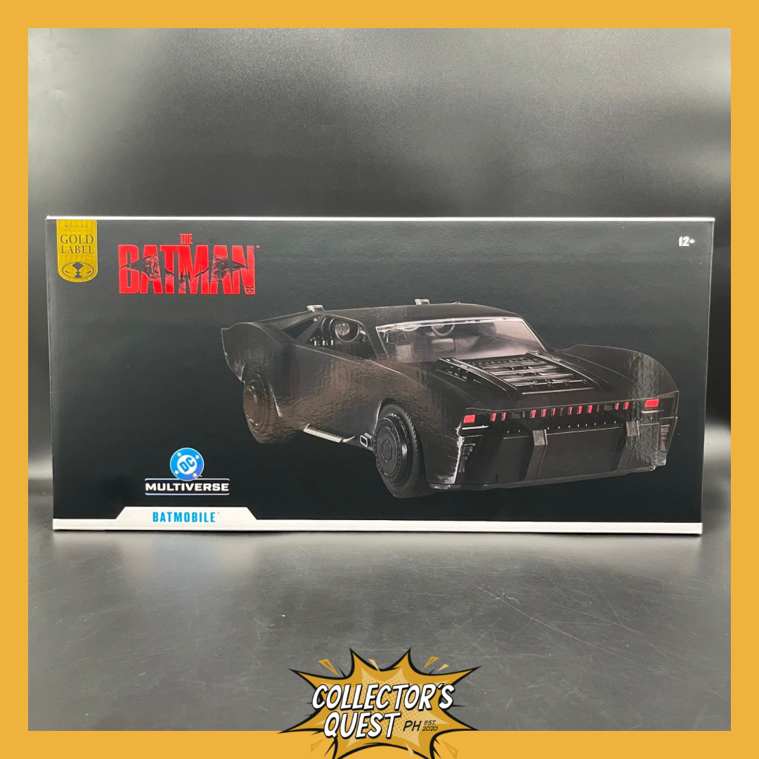 (IN STOCK) DC Multiverse Vehicles - The Batman 2022 Batmobile (GOLD LA ...