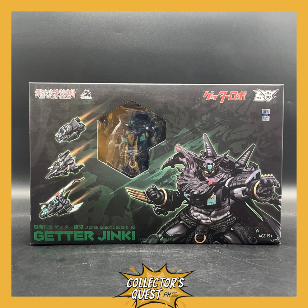 (IN STOCK) Black Getter Super Robot Legend Getter-Jinki – Collector's ...
