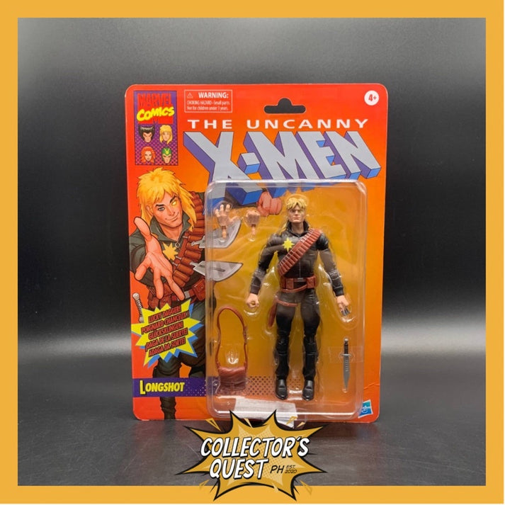 (IN STOCK) Marvel Legends Retro Carded X-Men Classic Longshot Action F ...