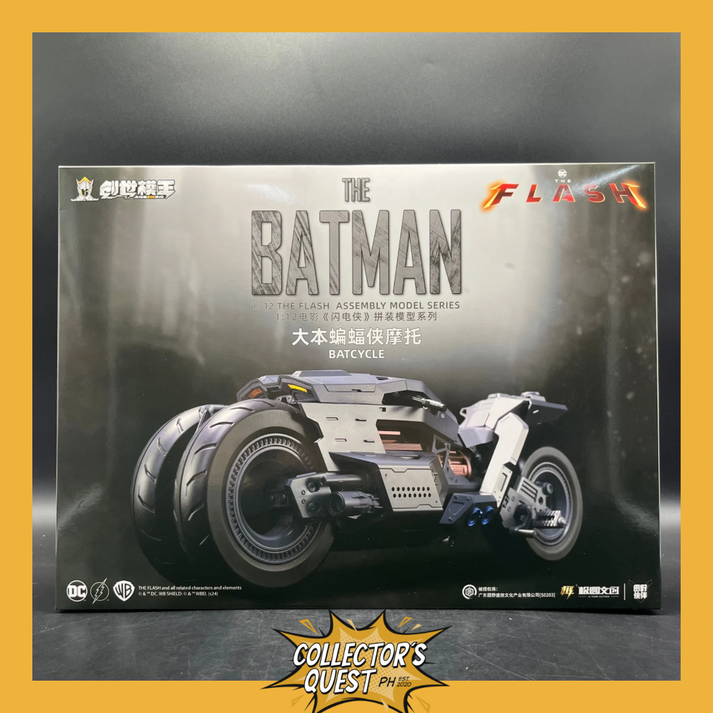 (IN STOCK) Modoking 1/12 Scale The Flash Movie Batcycle Model Kit ...
