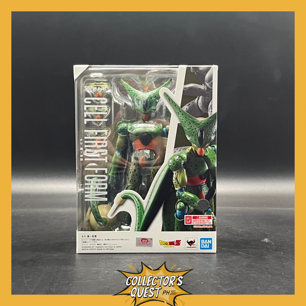 (IN STOCK) Bandai Shfiguarts Dragon Ball Z Cell First Form Action Figu ...
