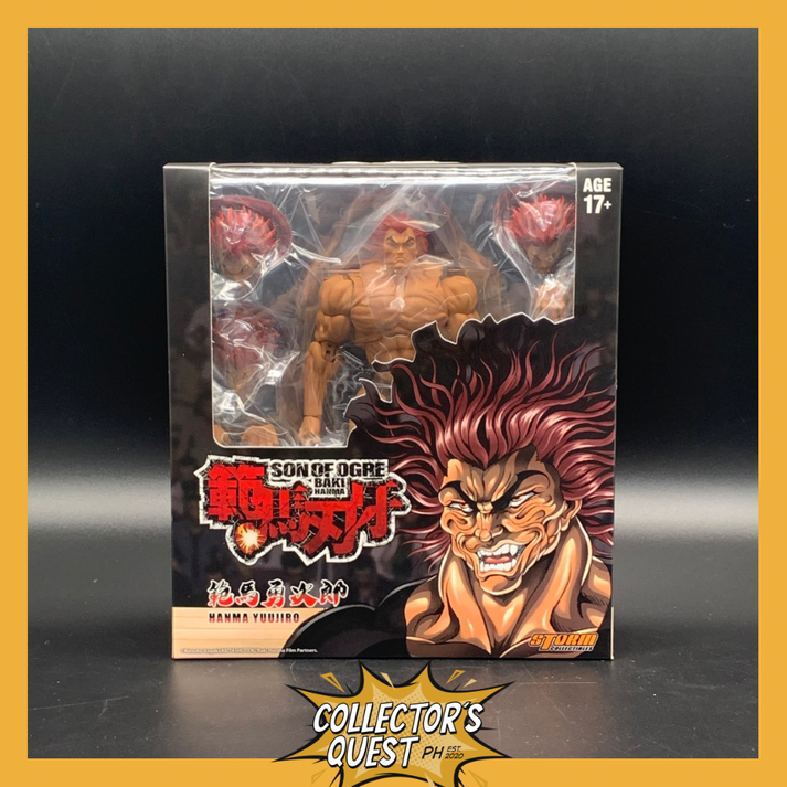 1/12 Yujiro Hanma Grappler Baki Figure – Collector's Quest PH