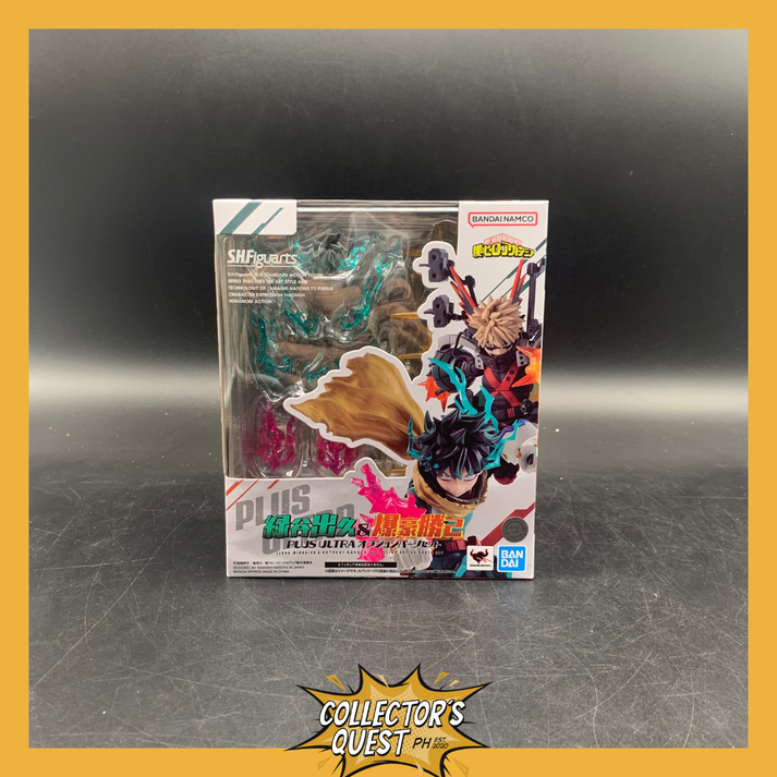 (IN STOCK) Bandai SHfFiguarts My Hero Academia Izuku Midoriya & Katsuk ...