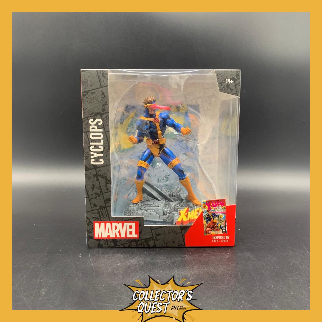 (IN STOCK) Mcfarlane Toys Marvel Collection 1/10 Scale Cyclops (X-Men ...