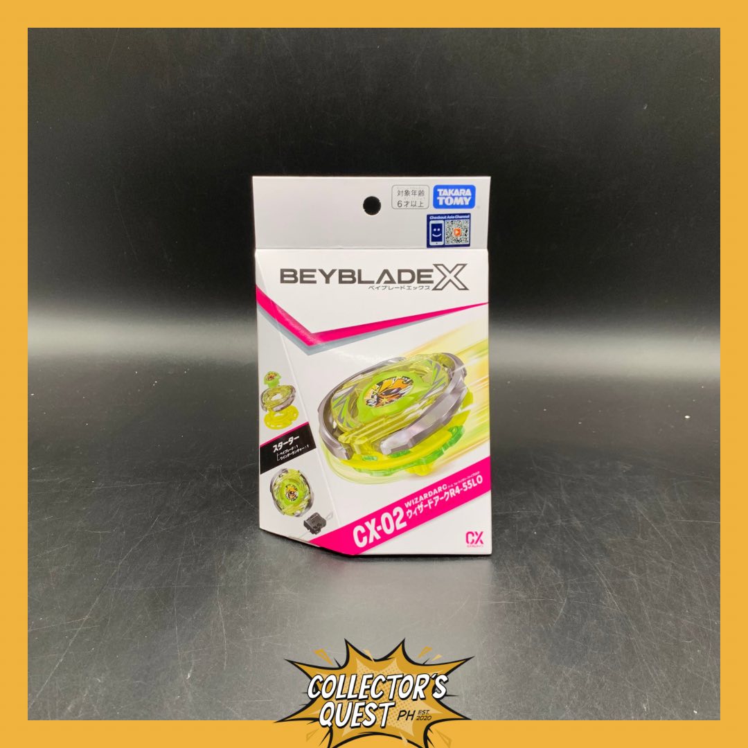 (IN STOCK) Beyblade X CX-02 Starter Wizard Arc R4-55LO – Collector's ...