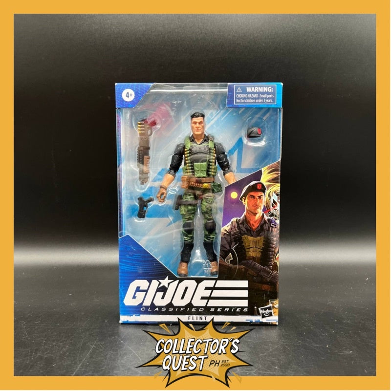 (IN STOCK) G.I. Joe Classified Series Flint Action Figure – Collector's ...