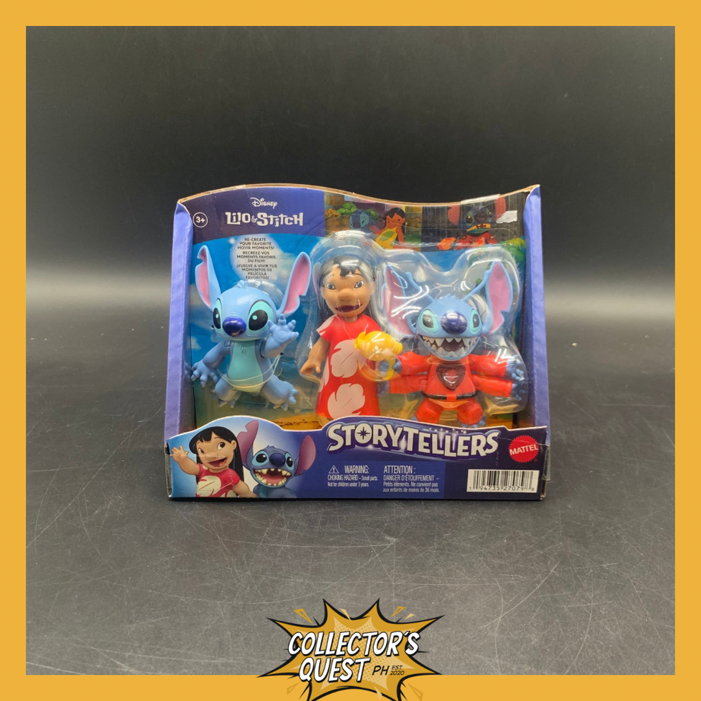 (IN STOCK) Mattel Disney Storytellers Lilo & Stitch 3 Pack Set ...