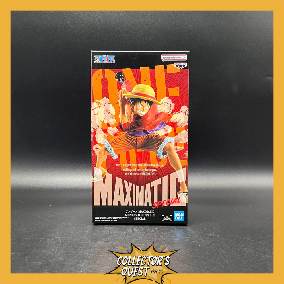 (IN STOCK) Banpresto Maximatic Special One Piece Monkey D Luffy Specia ...