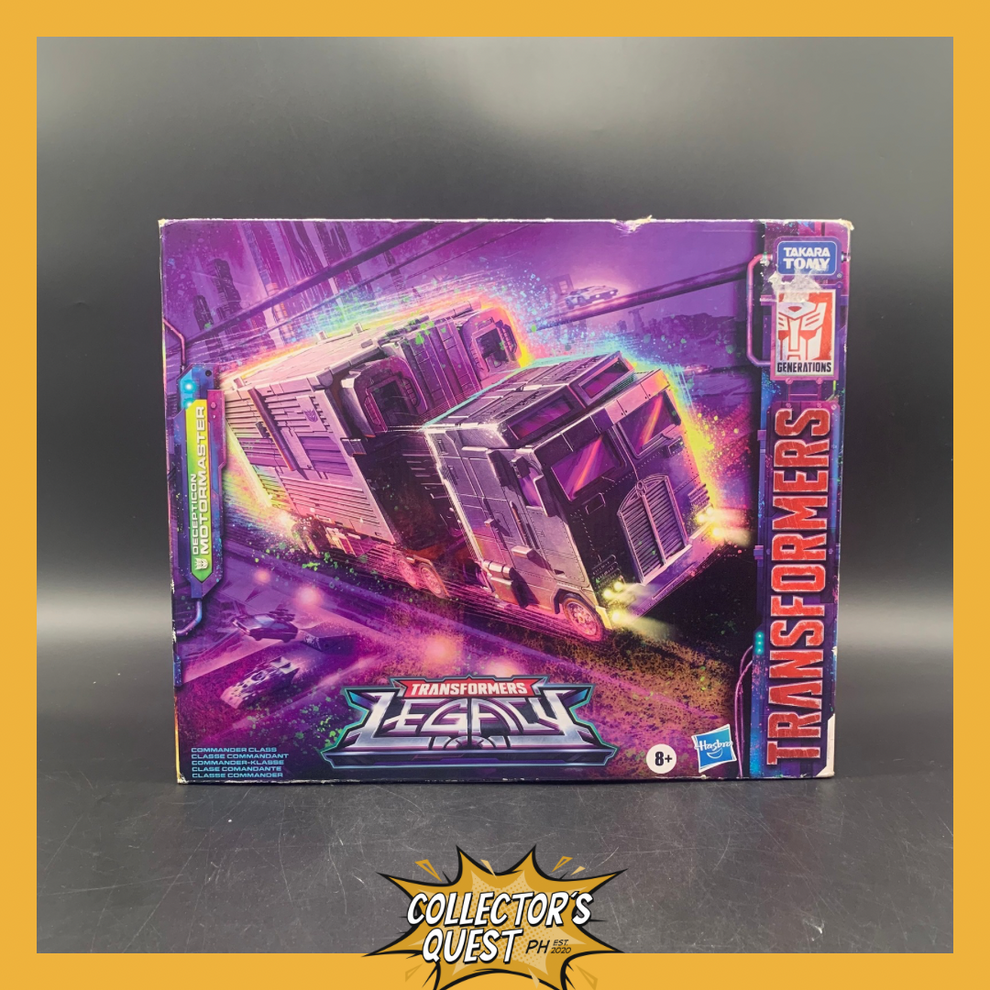 (IN STOCK) Transformers Legacy Commander Class Decepticon Motormaster ...