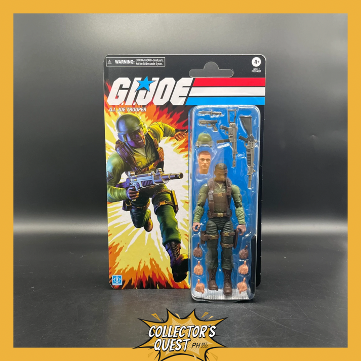(IN STOCK) GI Joe Classified Series Retro Carded GI Joe Trooper Action ...