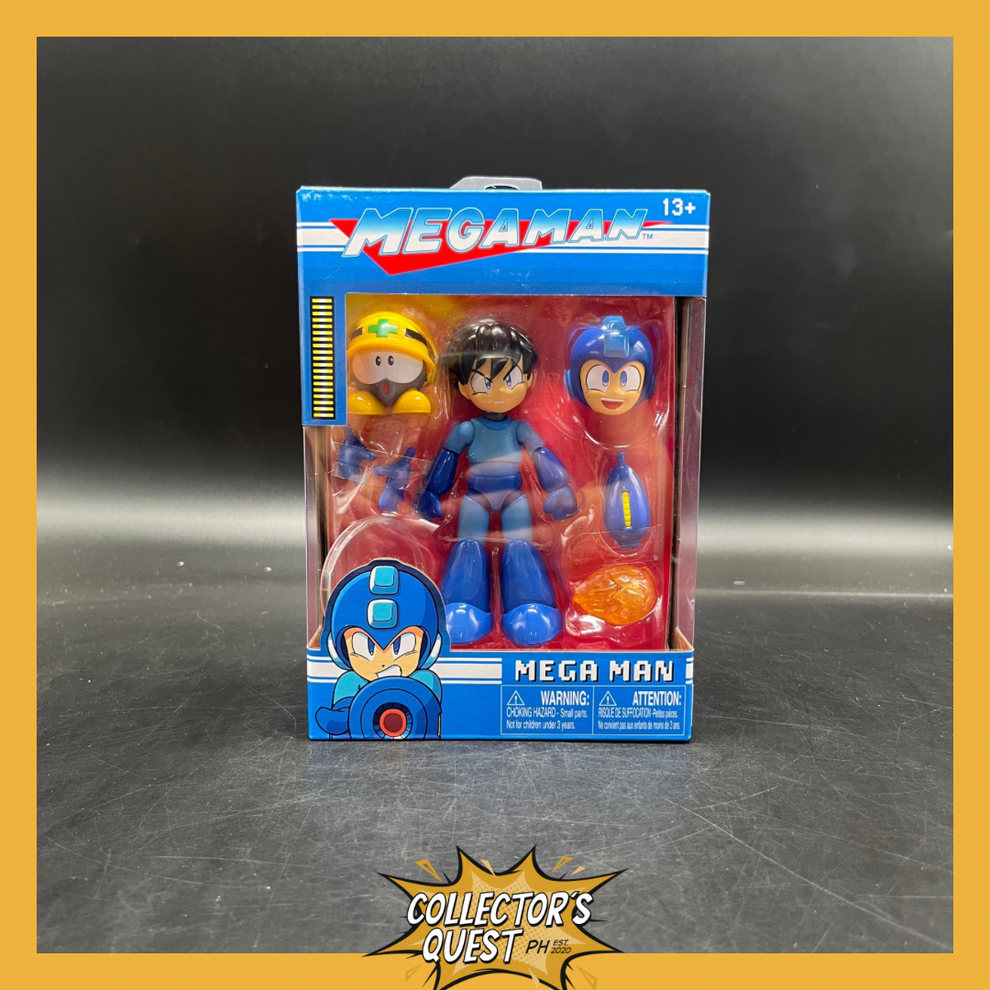 (IN STOCK) Jada Toys Megaman Mega man (Without Helmet) Action Figure ...
