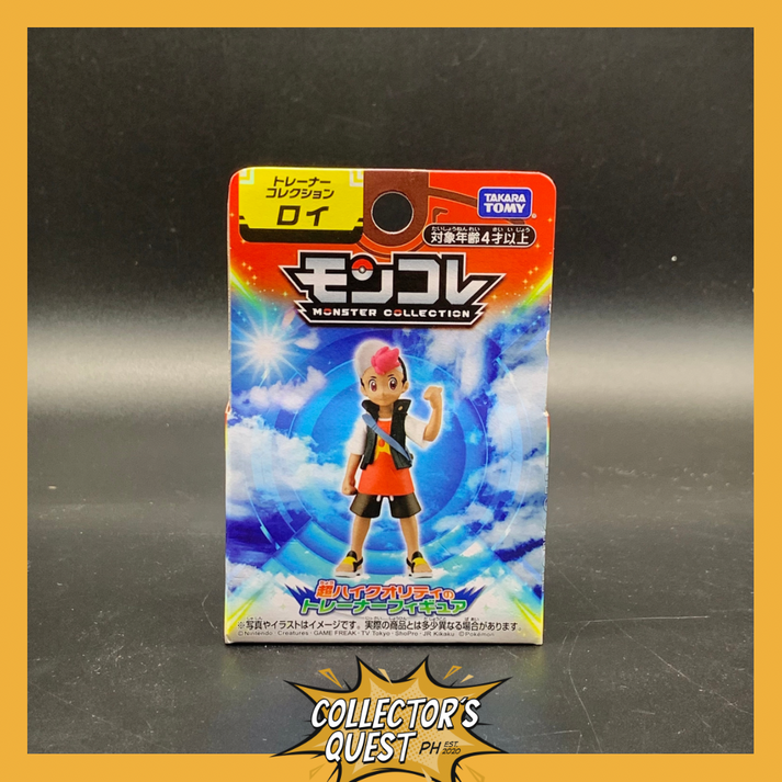 (IN STOCK) Takara Tomy Pokemon Moncolle Trainer Collection (Roy) Figur ...