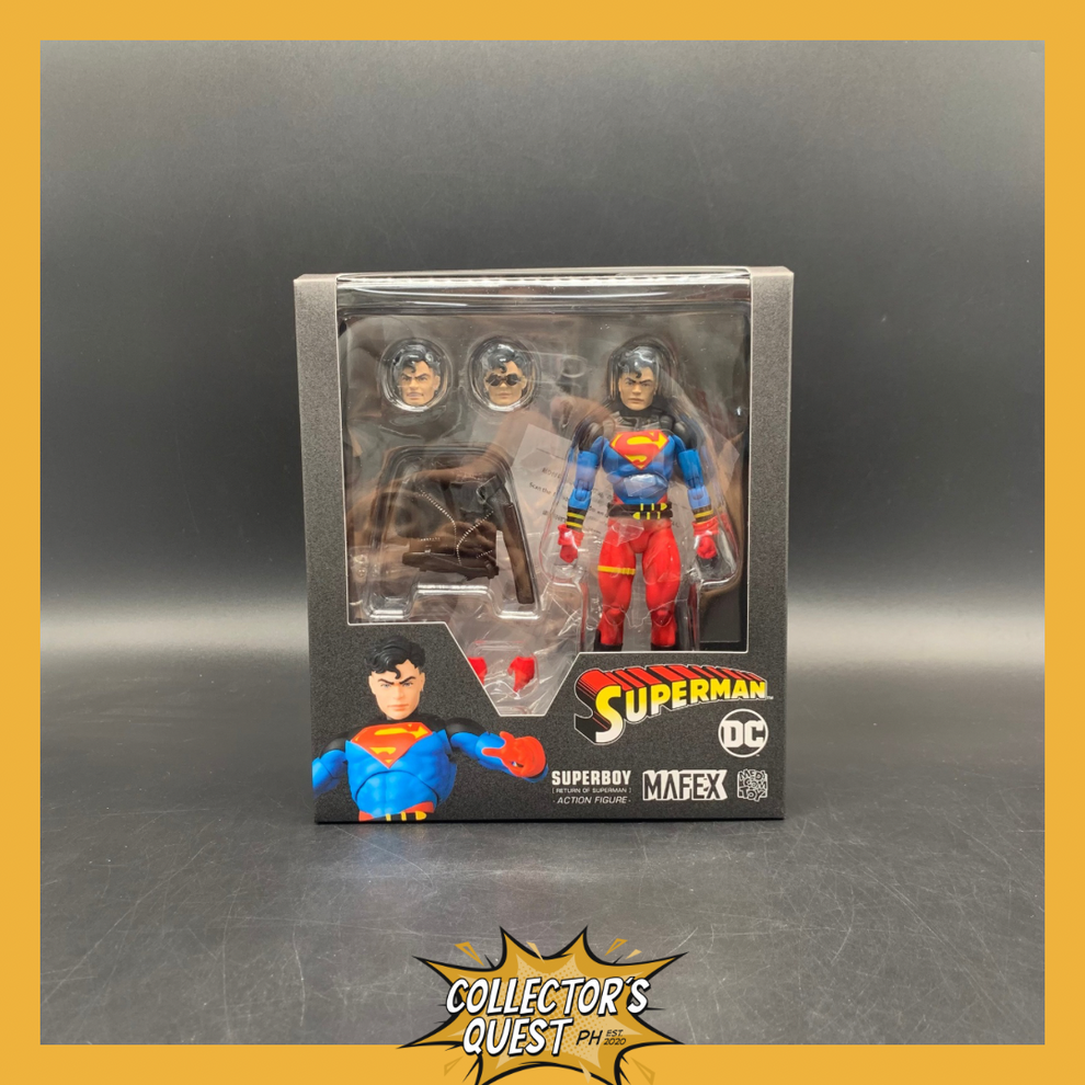 (IN STOCK) Mafex Superboy (Return of Superman) Action Figure ...