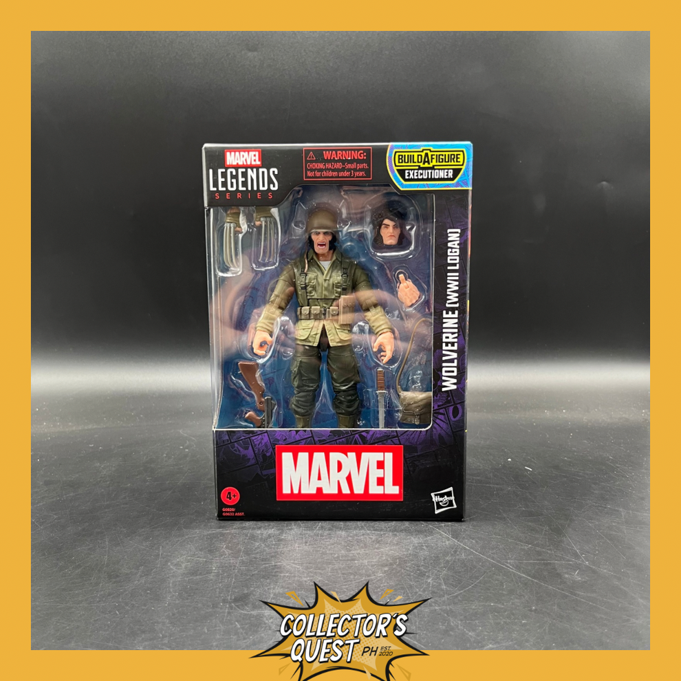(IN STOCK) Marvel Legends Executioner Wave WW2 Logan Wolverine Action ...
