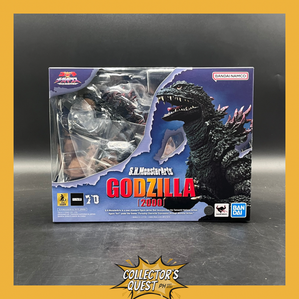 (IN STOCK) Bandai SHMonsterArts Godzilla [2000] Figure – Collector's ...
