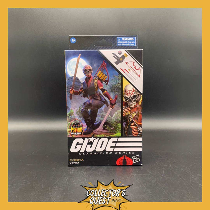 (IN STOCK) G.I. Joe Classified Series Python Patrol Vypra Action Figur ...