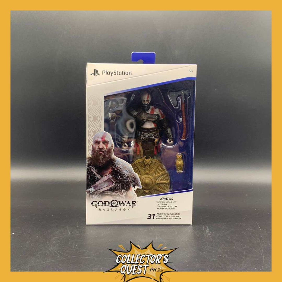 (IN STOCK) PlayStation God of War Ragnarök, 6” Kratos Action Figure ...