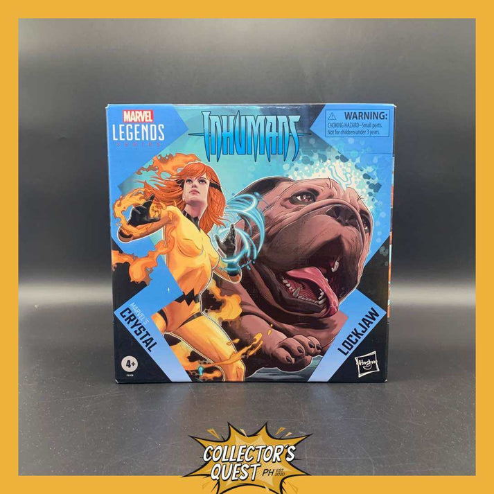 (IN STOCK) Marvel Legends Series Inhumans Crystal and Lockjaw Action F ...