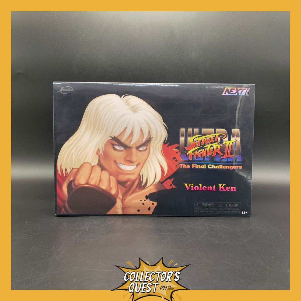 (IN STOCK) JADA TOYS Street Fighter Violent Ken (Next Level) Action Fi ...