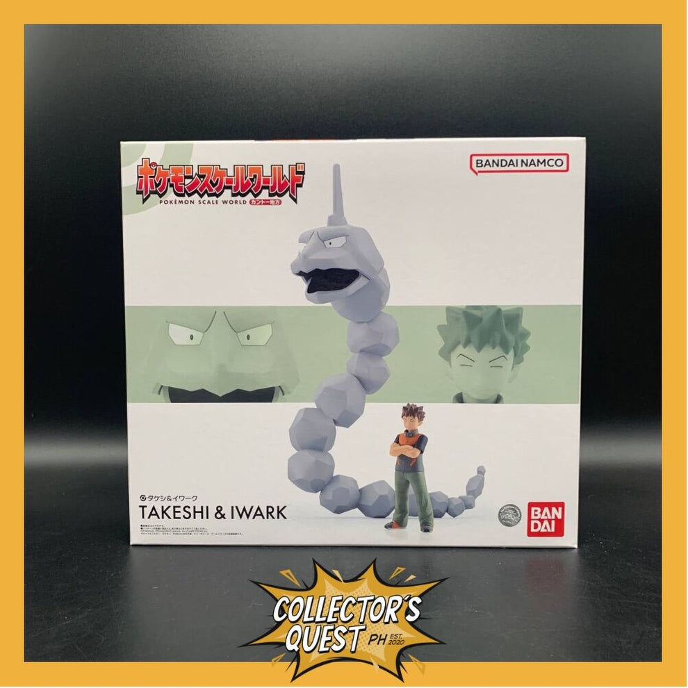 (IN STOCK) Pokemon Scale World 1/20 Scale Brock & Onix Figure Set ...