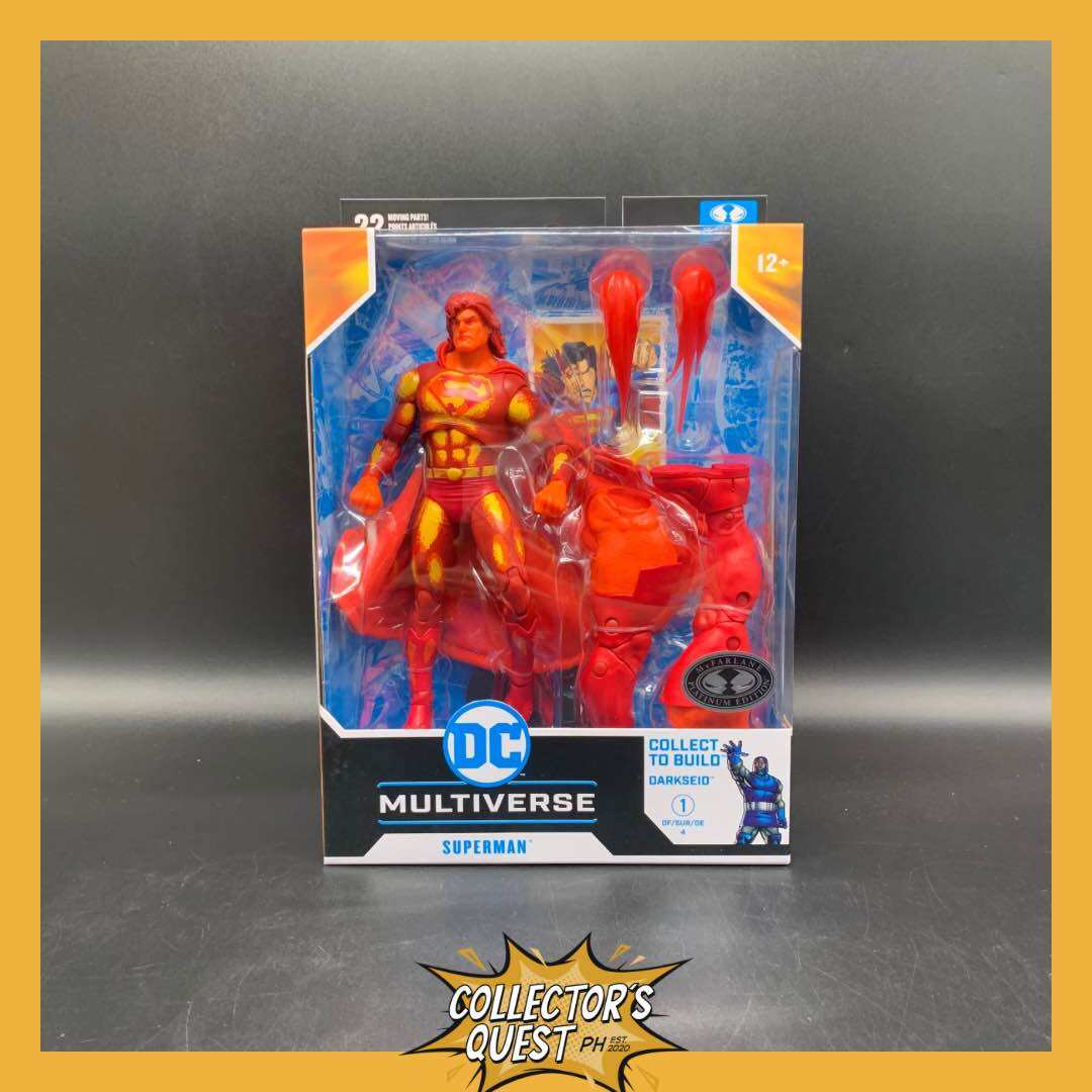 (IN STOCK) DC Multiverse Justice League Task Force Superman (Platinum ...